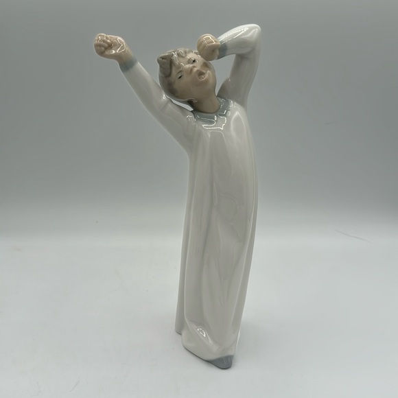 Lladro | Art | Lladro Boy Yawning | Poshmark